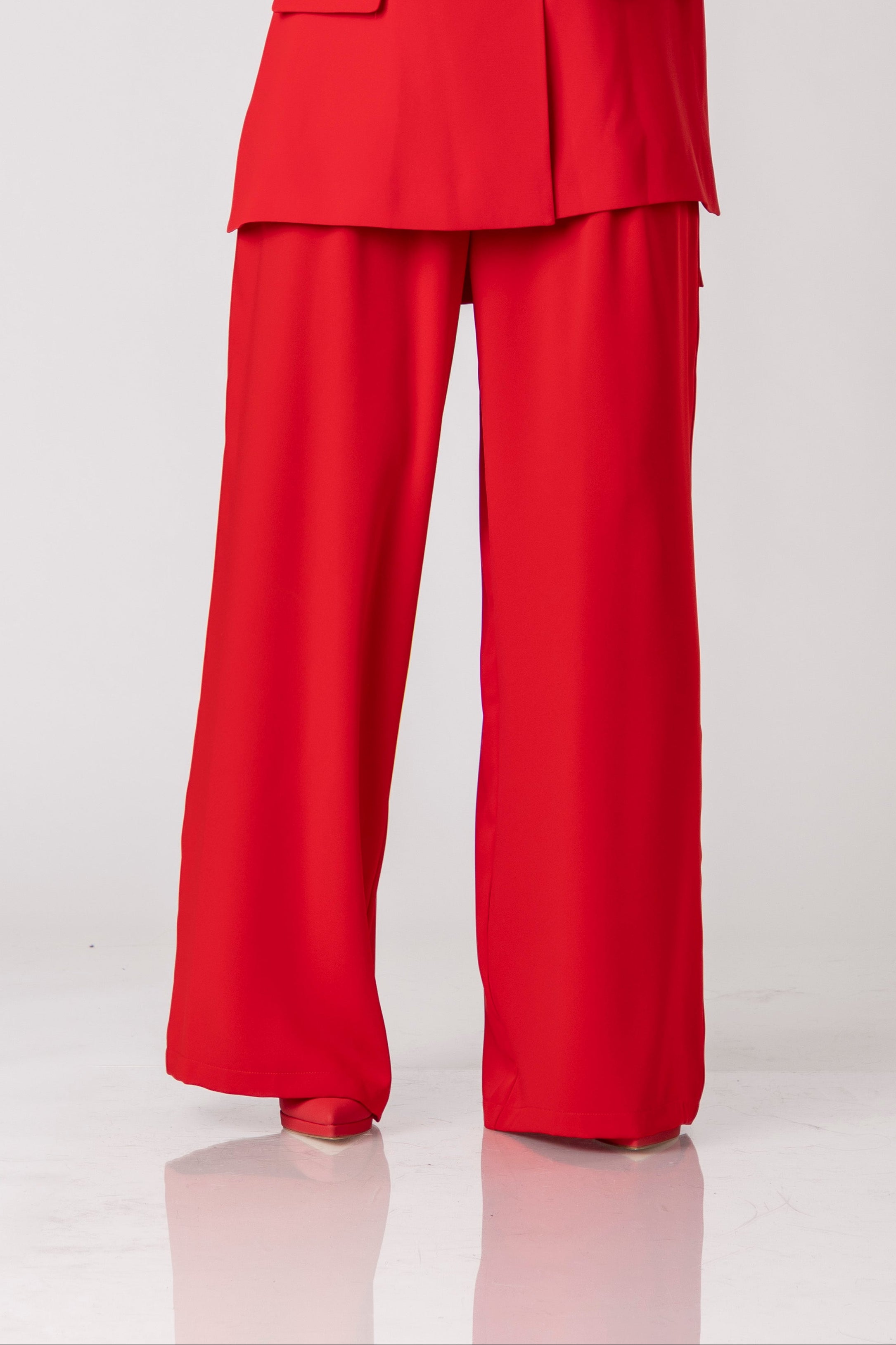 Calen Wide-Leg Trousers – ELENA LUKA
